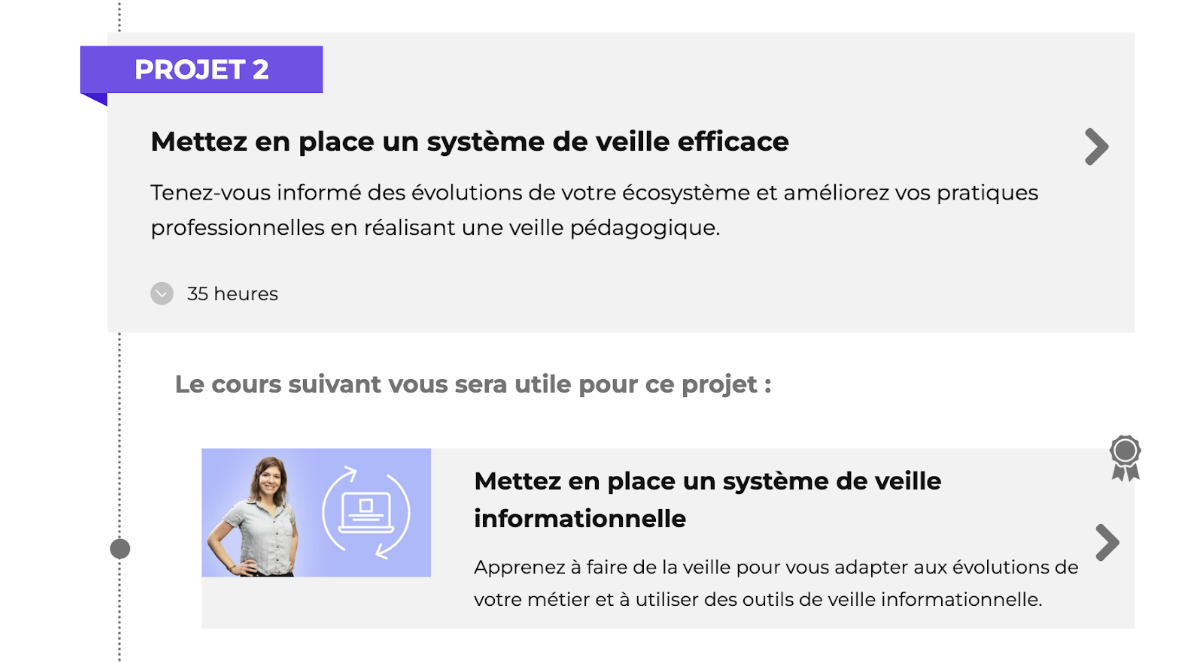 Visualisez votre parcours de formation - OpenClassrooms